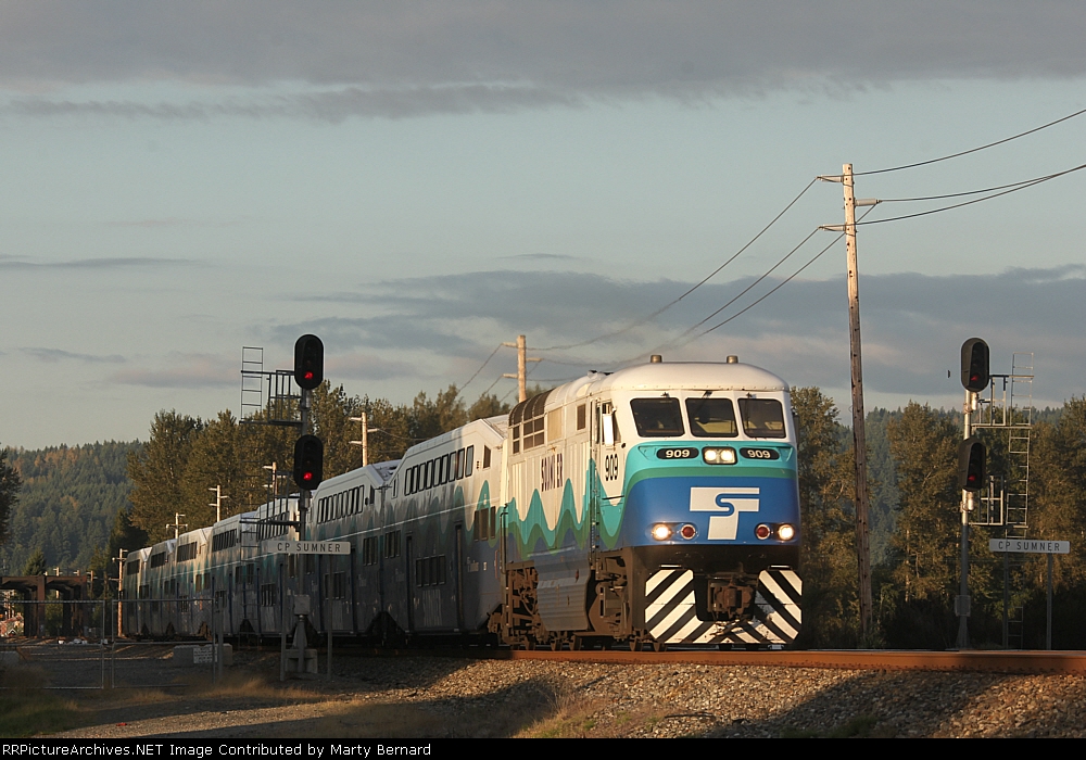 SNDX 909, Tr 1515 Just Exiting CP Sumner